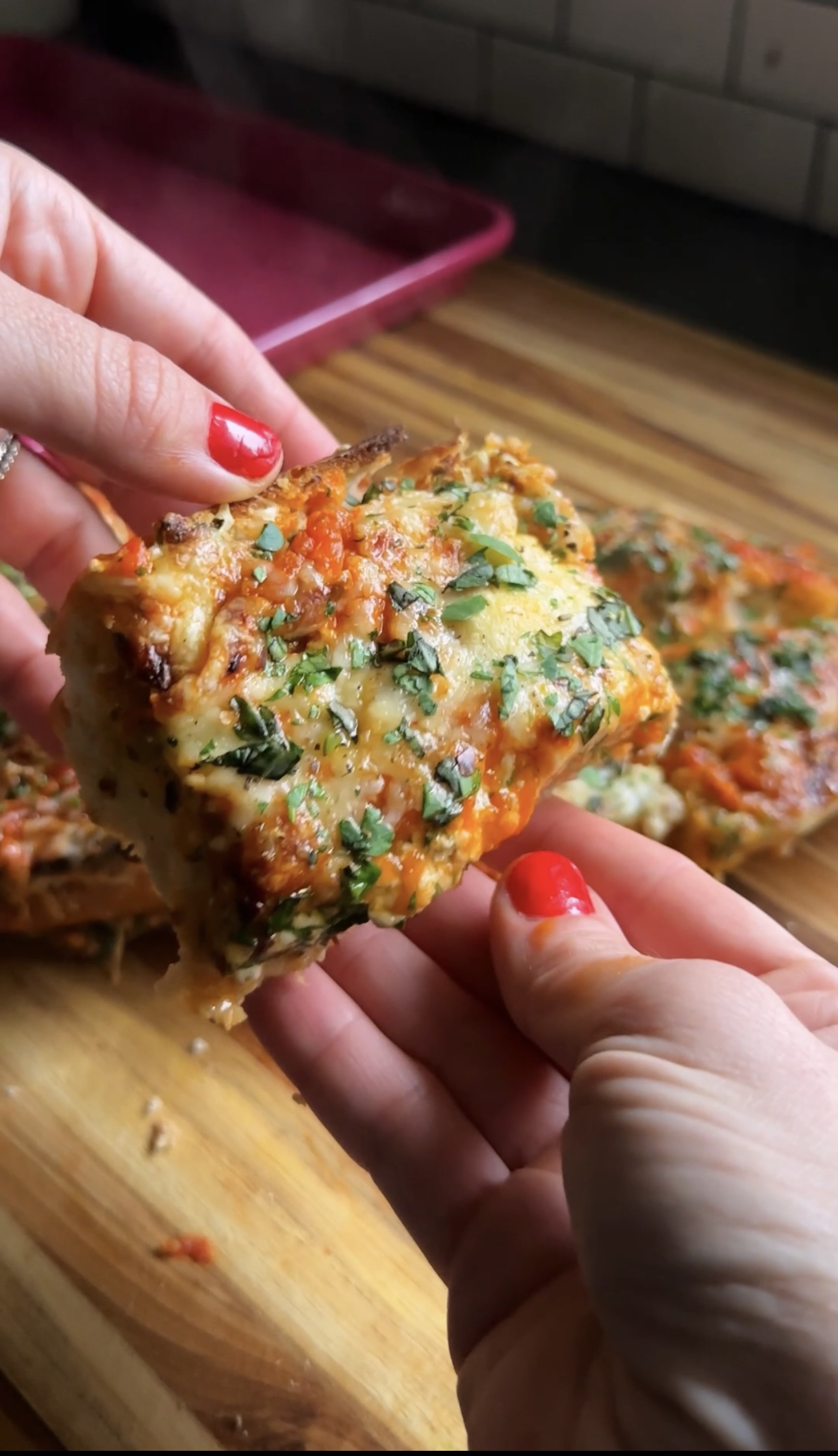 Higher Protein French Bread Pizza Grace Elkus