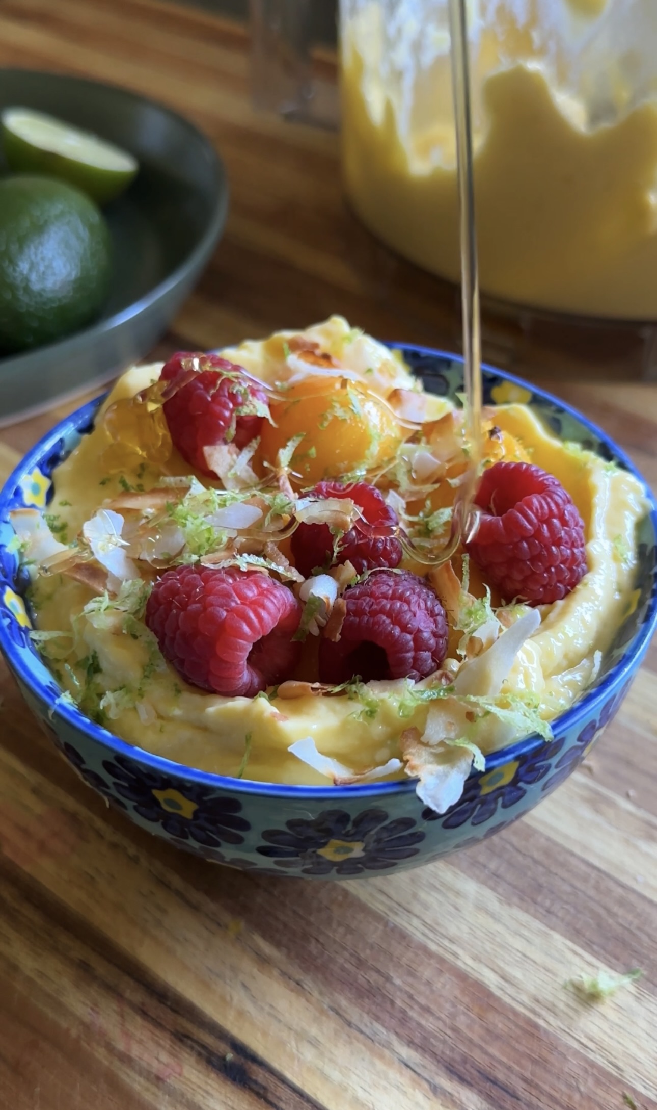 5-minute mango fro-yo - Grace Elkus