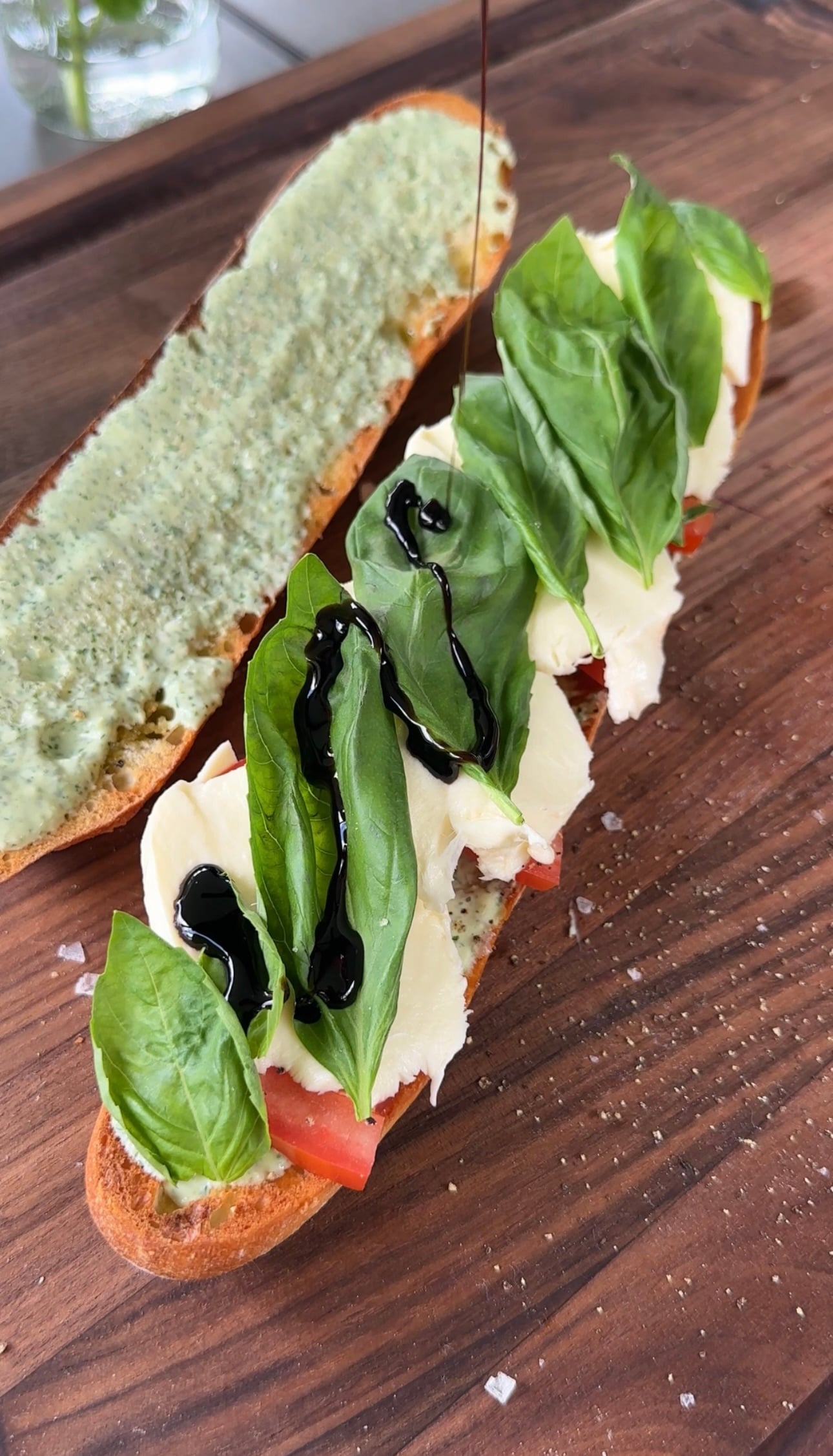 green goddess caprese sandwich - Grace Elkus