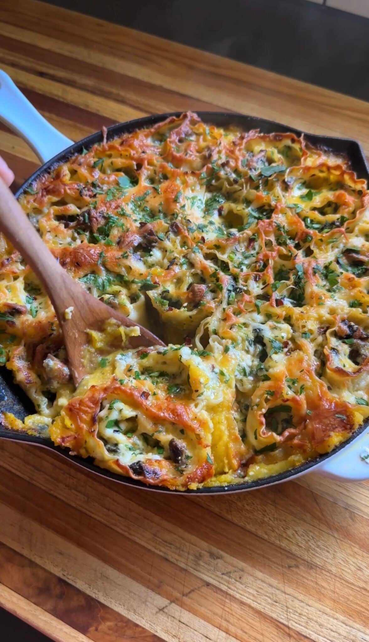 mini butternut squash lasagna roll-ups - Grace Elkus