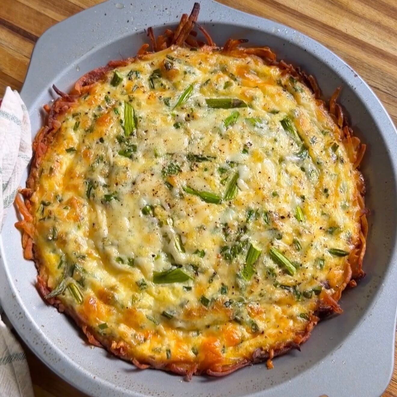 cottage cheese magic quiche - Grace Elkus